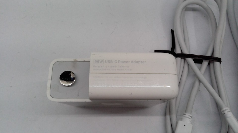 Genuine Apple A2166 MacBook Pro 13"-16" 96W USB-C Power Adapter w/Cable ...