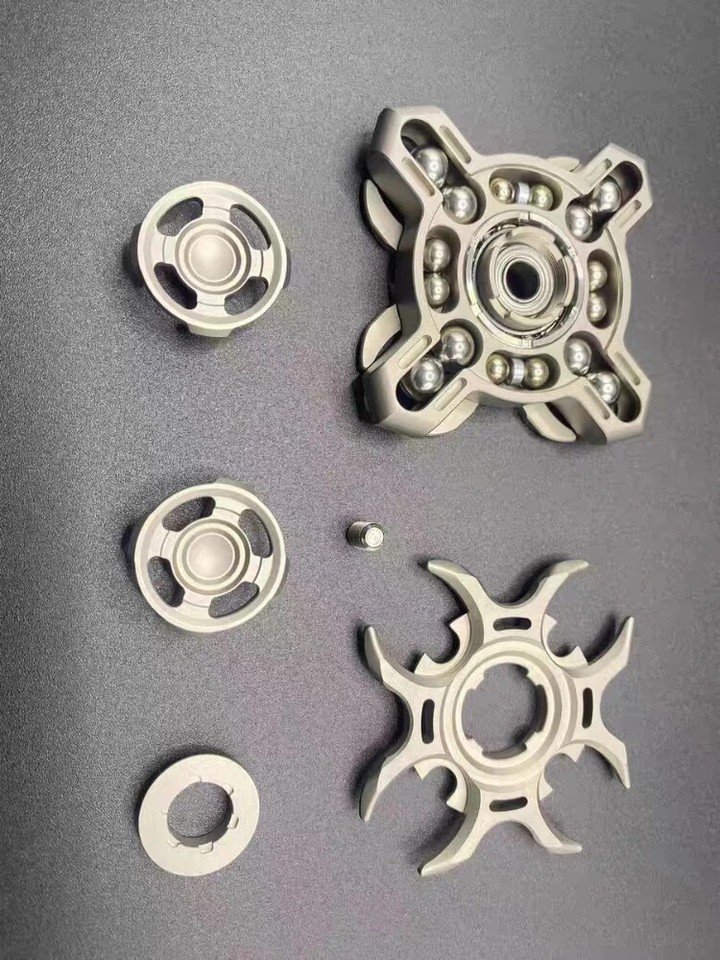 Oracle Tuning Fork EDC Fidget Spinner Double-Sided Linkage Fingertip ...