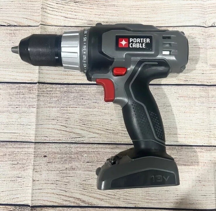 Porter-Cable PC1800D 18 Volt 1/2" Cordless Drill Driver - Tested and ...