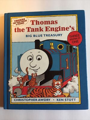 Thomas the Tank Engine's & Friends Big Blue Treasury Christopher Awdry ...