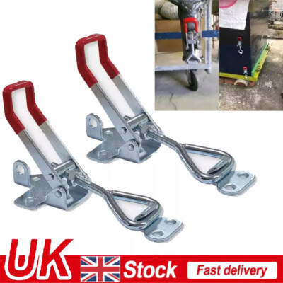 Over Centre Fastener LARGE x 2 Latch Catch Clamp Fastener Trailer ...