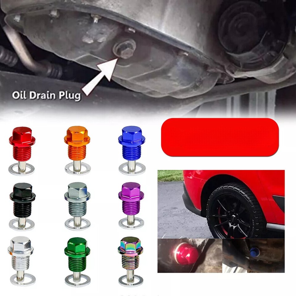 Magnetic Engine Oil Pan Sump Drain Plug Nut Bolt M12 M14 M16 M18 M20 ...