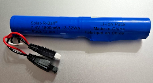 Splat R Ball Soft Water Bead Blaster SRB400 7.4V Li Ion Battery | eBay