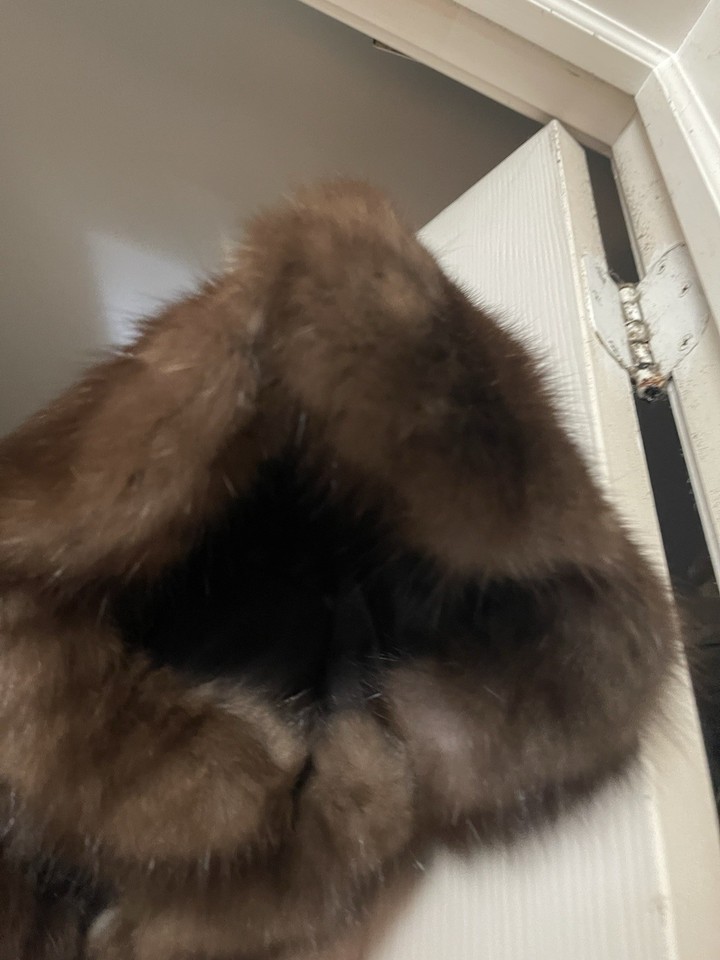 Russian Silver Tipped Natural Sable Fur Jacket Bolero/ Appraised | eBay