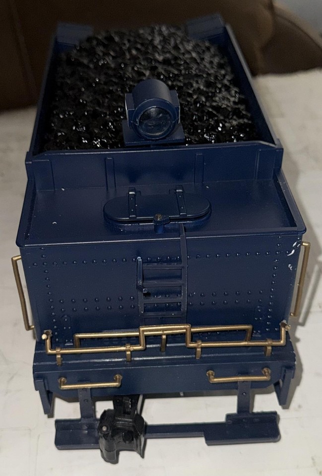 Royal Blue Line 1332 Coal Tender Car Model Train O Scale Blue ...
