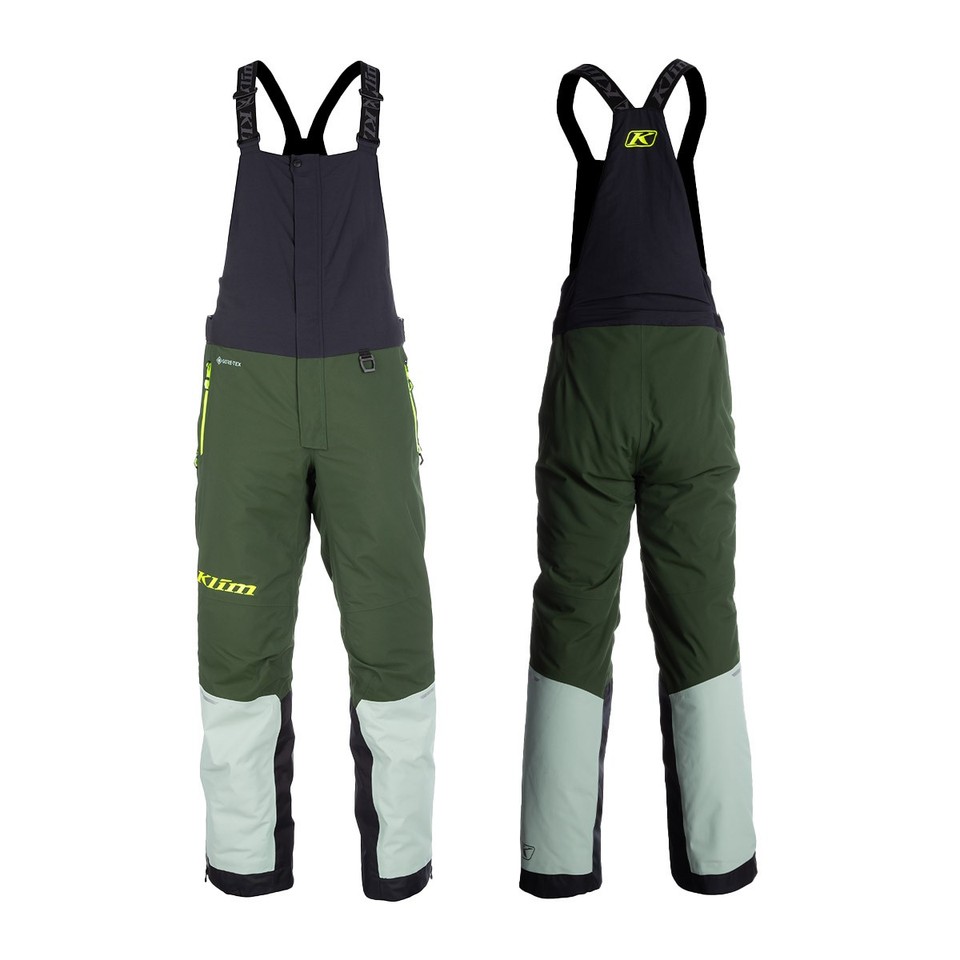 Klim Element Bib Lightweight Aggressive Snowmobile Trail Insulated Bibs ...