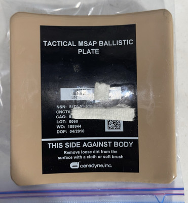 NSW SEAL RANGER CAG MSAP SIDE PLATE BRAND NEW | eBay