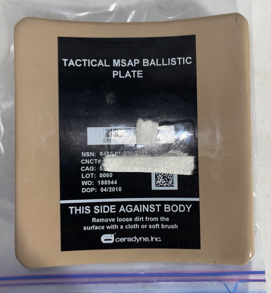 NSW SEAL RANGER CAG MSAP SIDE PLATE BRAND NEW | eBay