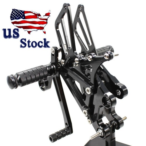 YSW-Racing Rearsets Rear Sets For Yamaha YZF R125 2008 2009 2010 2011 ...