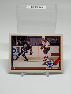 1991-92 Topps #167 Adam Graves Edmonton Oilers Hockey Card | eBay