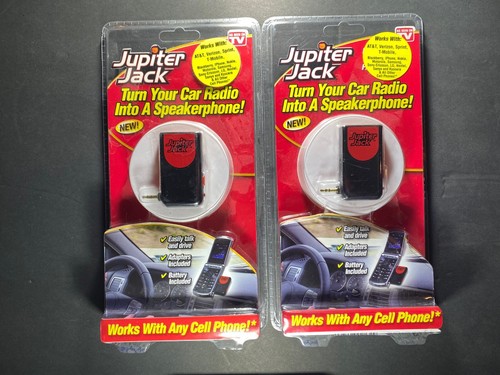 Two Jupiter Jacks Hands Free Cell Devices Turn Car Radio into Speaker ...