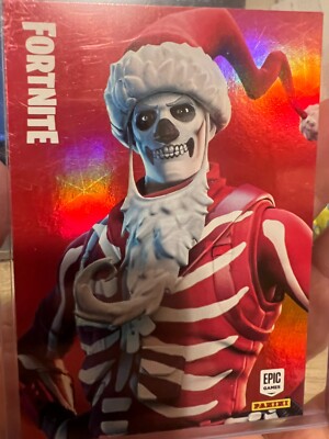 YULE TROOPER #170 HOLO Foil 2020 PANINI FORTNITE Epic Outfit USA PRINT ...