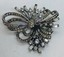 Marcel Boucher Vintage Rhodium Plated Rhinestone Spray Brooch Pin | eBay