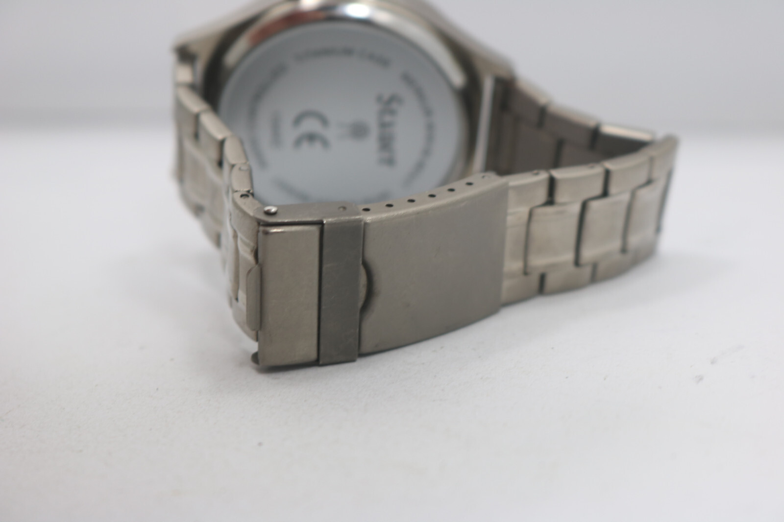 Stauer Men's Radio Controlled Atomic Titanium Watch Wristwatch 32262 ...