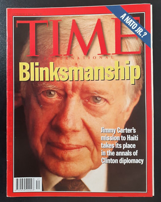 Time Magazine 1994 October 3 US 40 Blinksmanship JIMMY Carter Aung San ...