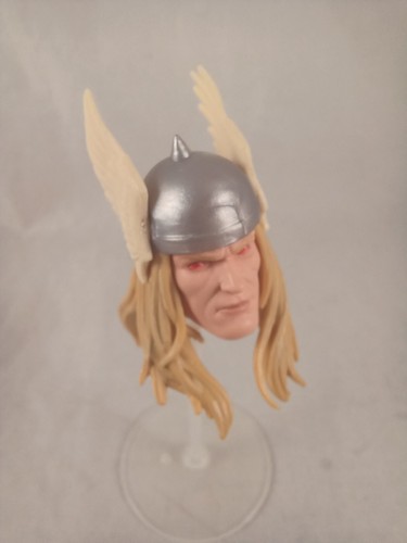 Marvel Legends THOR RAGNAROK MALE HEAD ONLY 1/12 Figure Custom Fodder ...