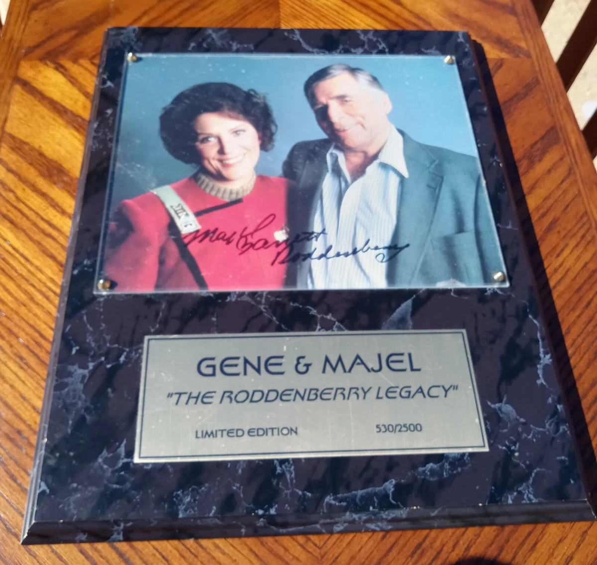 Majel Barrett Gene Roddenberry