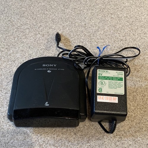 Sony AV Cordless IR Receiver IFT-R10 with Adapter | eBay