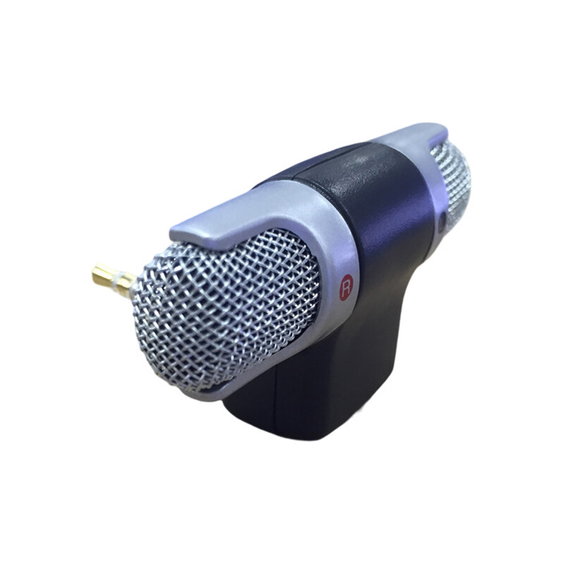 Mini 3.5mm Jack Microphone Stereo Mic For Recording Mobile Phone For ...