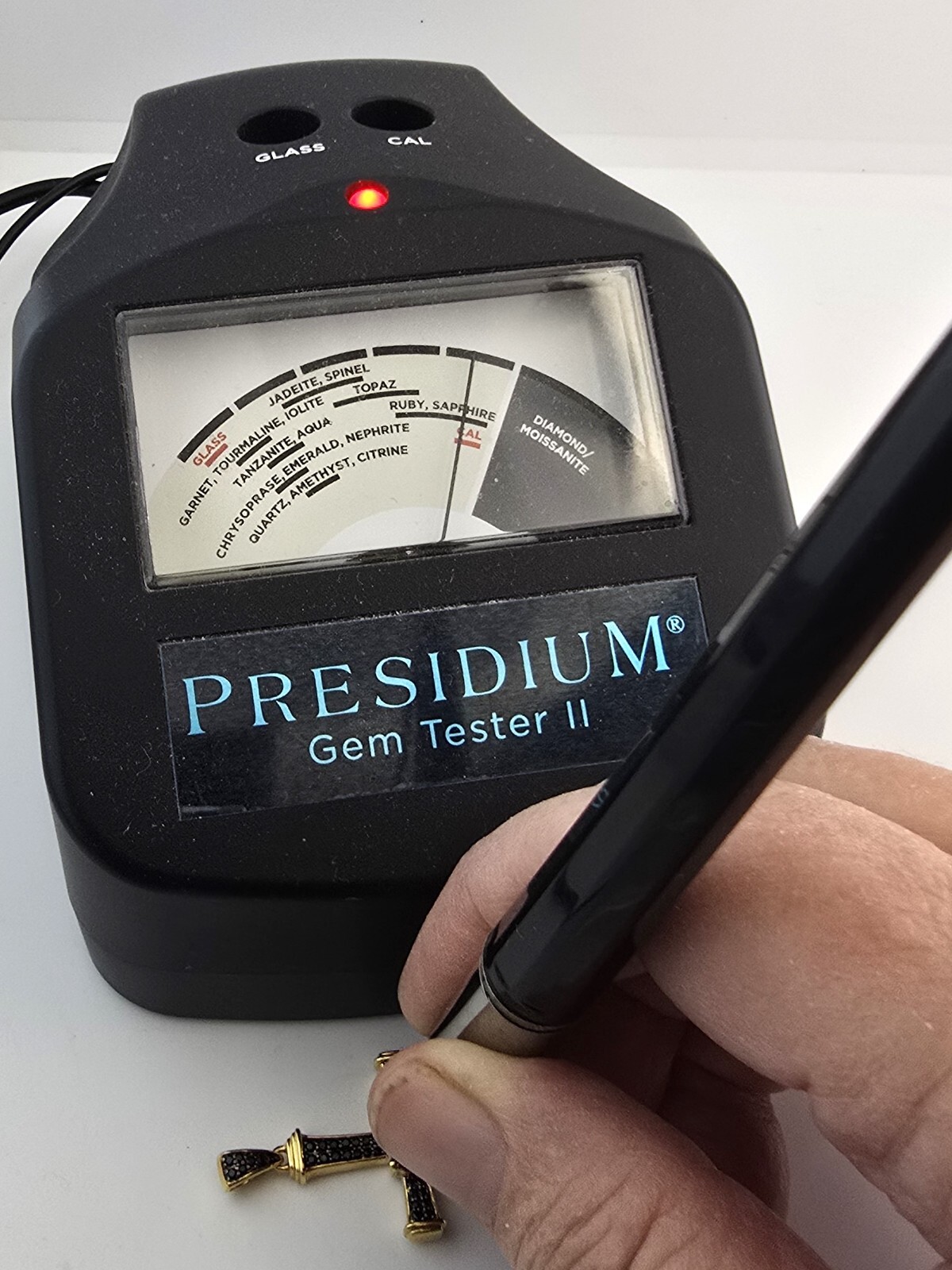 Stunning Sword Dagger Pendant Gold Plated Ruby & Tourmaline 925 10124 ...