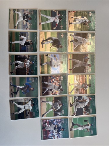 Fleer Skybox 2000 Metal SP SSP Emerald Green Lot of 17 Baseball Cards ...
