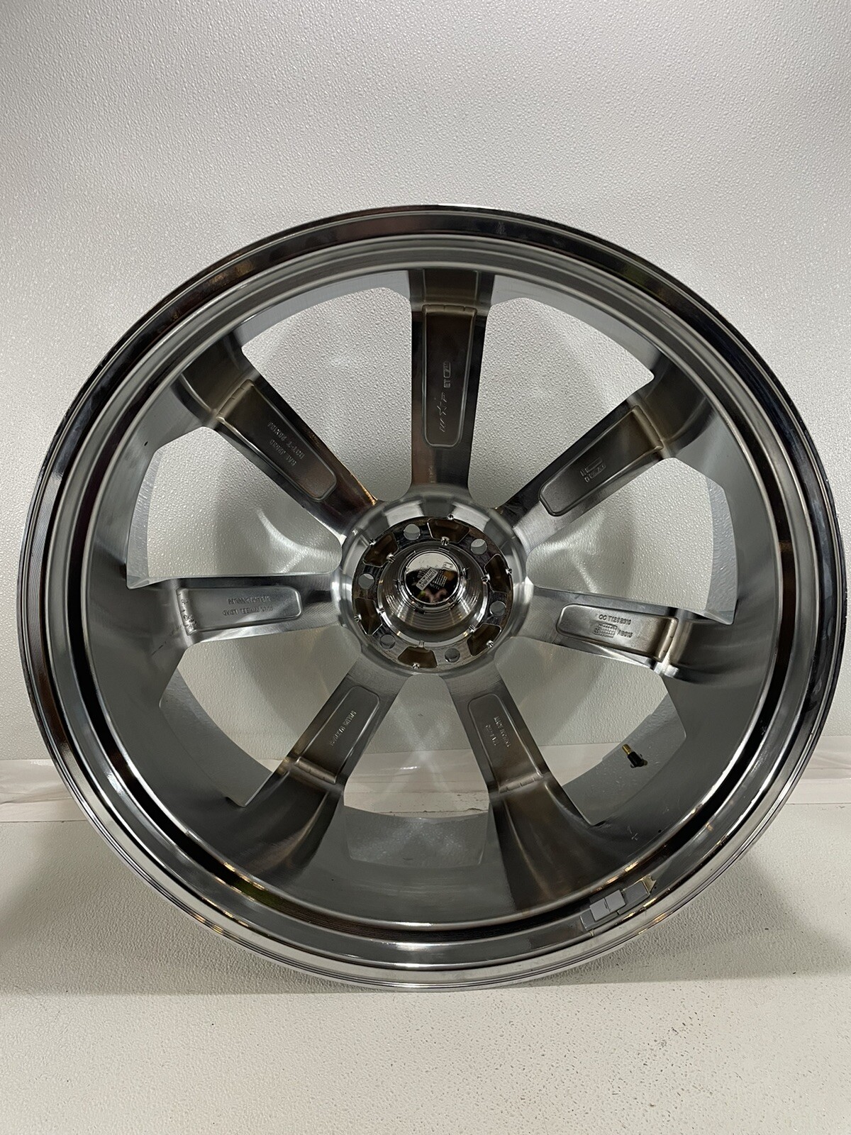 26" Asanti Black ABL-15 Apollo Chrome Wheel 6x5.5 26x10 15mm Rim ...