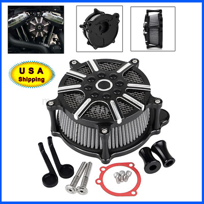 Air Cleaner Intake Filter For Harley Dyna Low Rider Electra Road Glide ...
