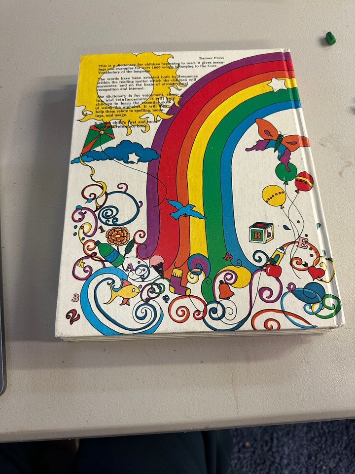 Vintage The First Dictionary 1977 Banner Press Book, Dictionary for ...