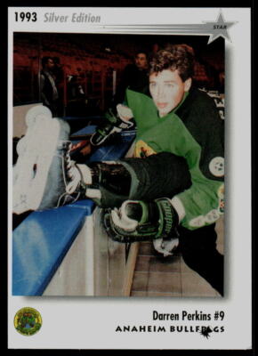 1992-93 Anaheim Bullfrogs Darren Perkins Roller Hockey | eBay