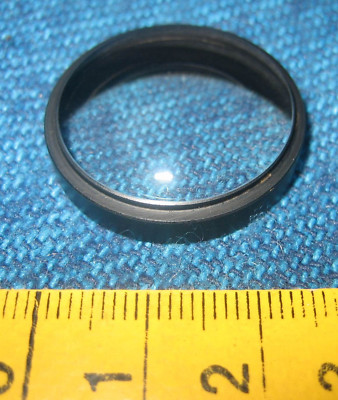 Linse Bi-Konkav Streulinse ca. 28mm Durchmesser 5mm dick von Zeiss ...