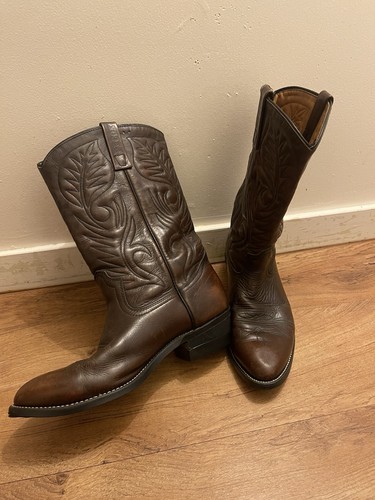 Red Wing 9801 Pecos 2nds Vintage Work Western Cowboy Boot 10E Pull On ...
