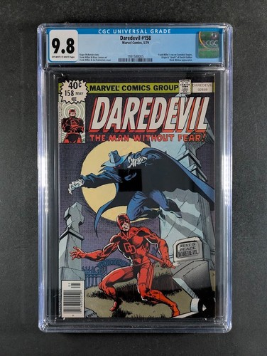 1979 Marvel Comics DAREDEVIL #158 By Roger McKenzie Cover Frank Miller ...