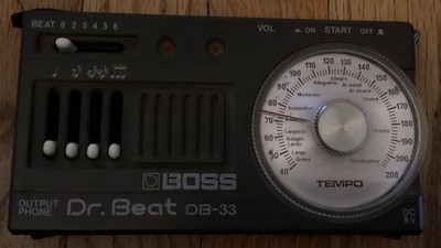 Boss Dr. Beat DB-33 Metronome, No A/C Adapter, Pre-Owned, Tested | eBay
