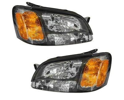 For Subaru 2003-06 Baja Turbo Legacy GT 00-04 Outback HEADLIGHTS HEAD ...