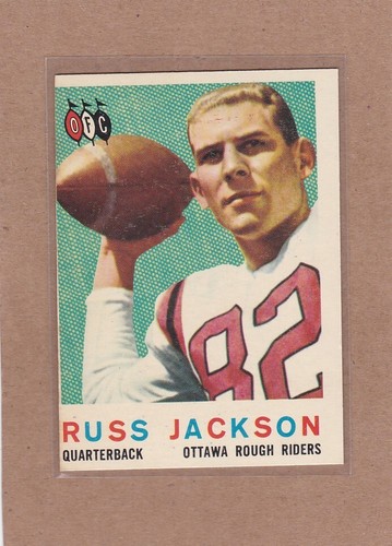 1959 Topps CFL - #56 Russ Jackson (RC) for sale online | eBay