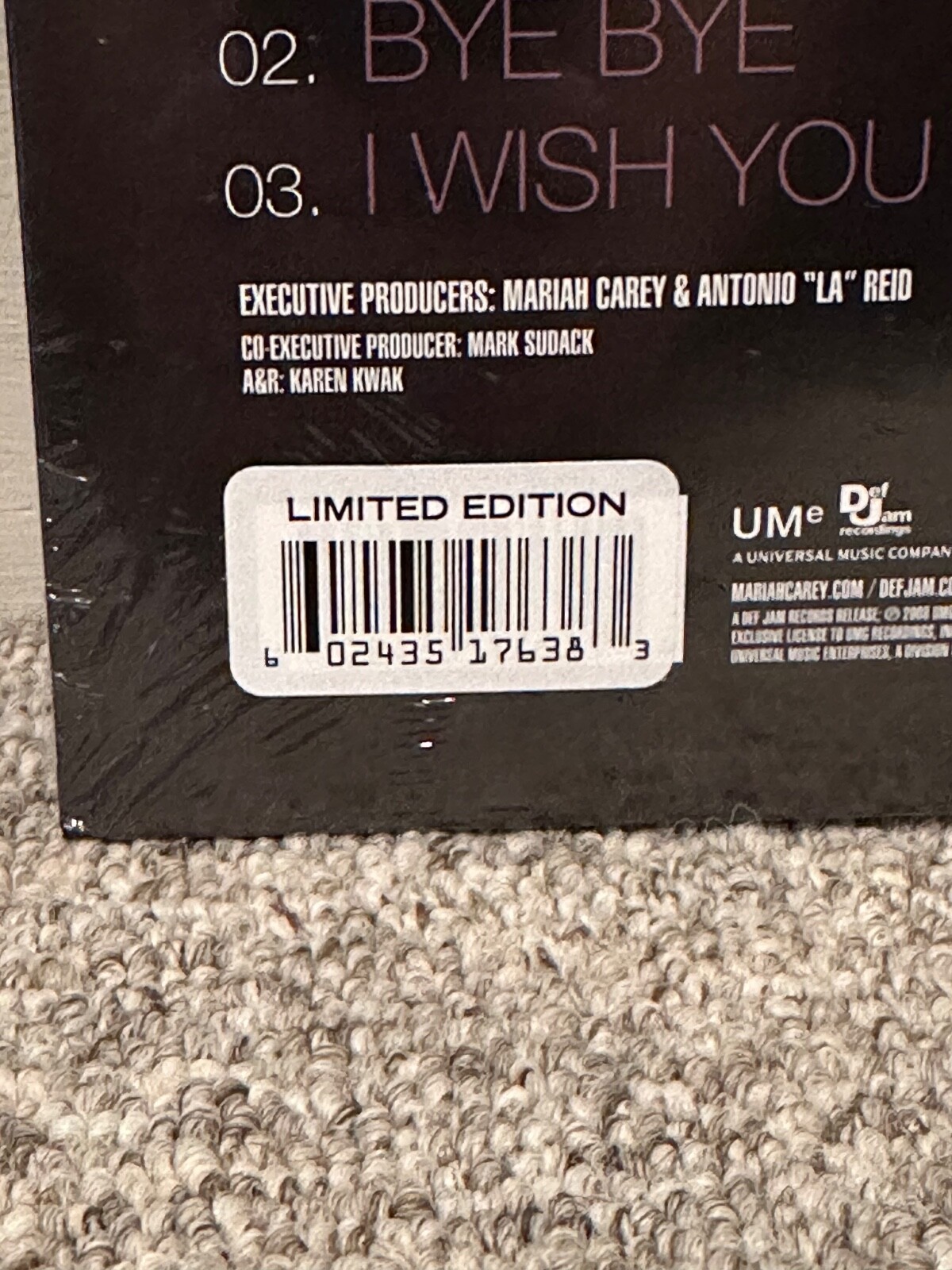 Mariah+Carey+E+Mc2+Limited+Edition+Mc30+LP+Vinyl+Purple for sale online ...