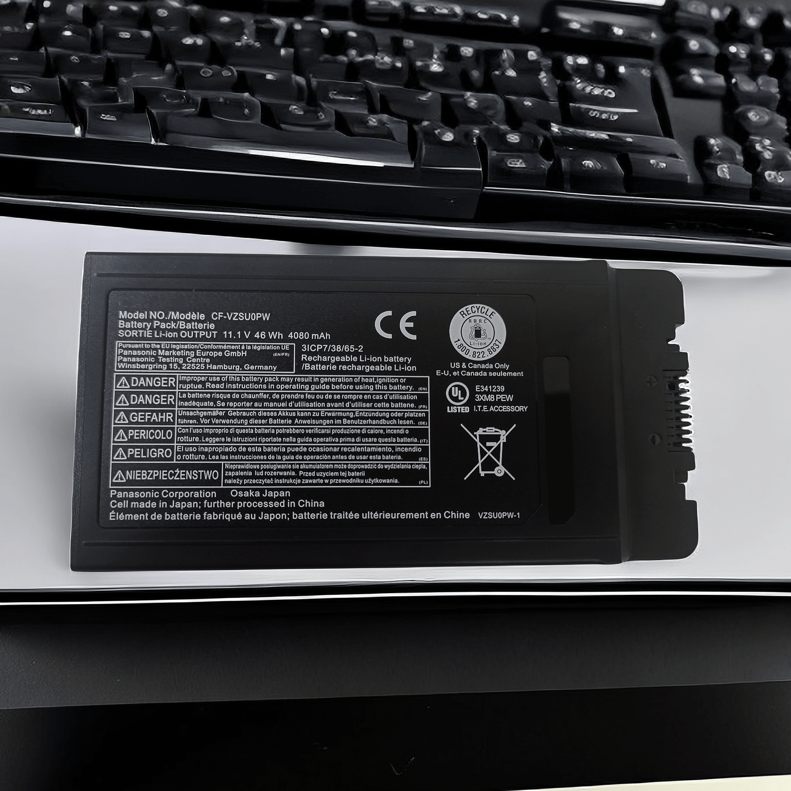 New CF-54 CF54 CF-VZSU0PW CF-VZSU0PR 46WH 11.1V Battery for Panasonic ...