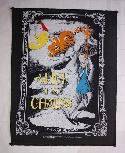 Alice in Chains Backpatch Rückenaufnäher 1993 Unbenutzt Vintage Original | eBay