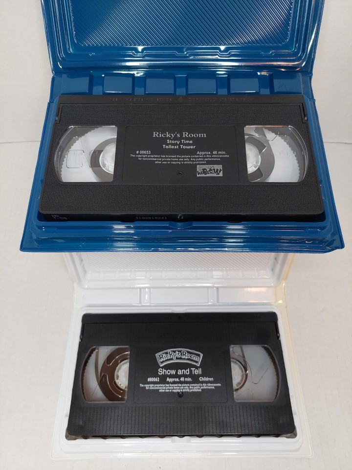 Ricky's Room - story time/show and tell (VHS, 1999/2001) Telegenic RARE ...
