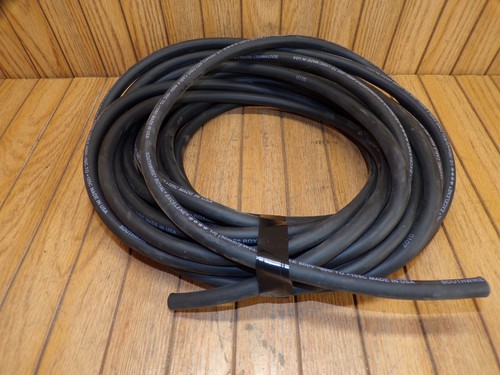50' EXCELENE 1/0 AWG WELDING/BATTERY CABLE BLACK 600V MADE IN USA ...