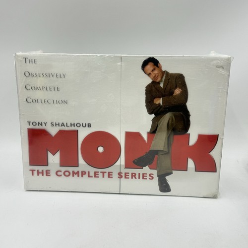 Monk: The Complete Series Limited Edition Box Set Factory Sealed Rare ...