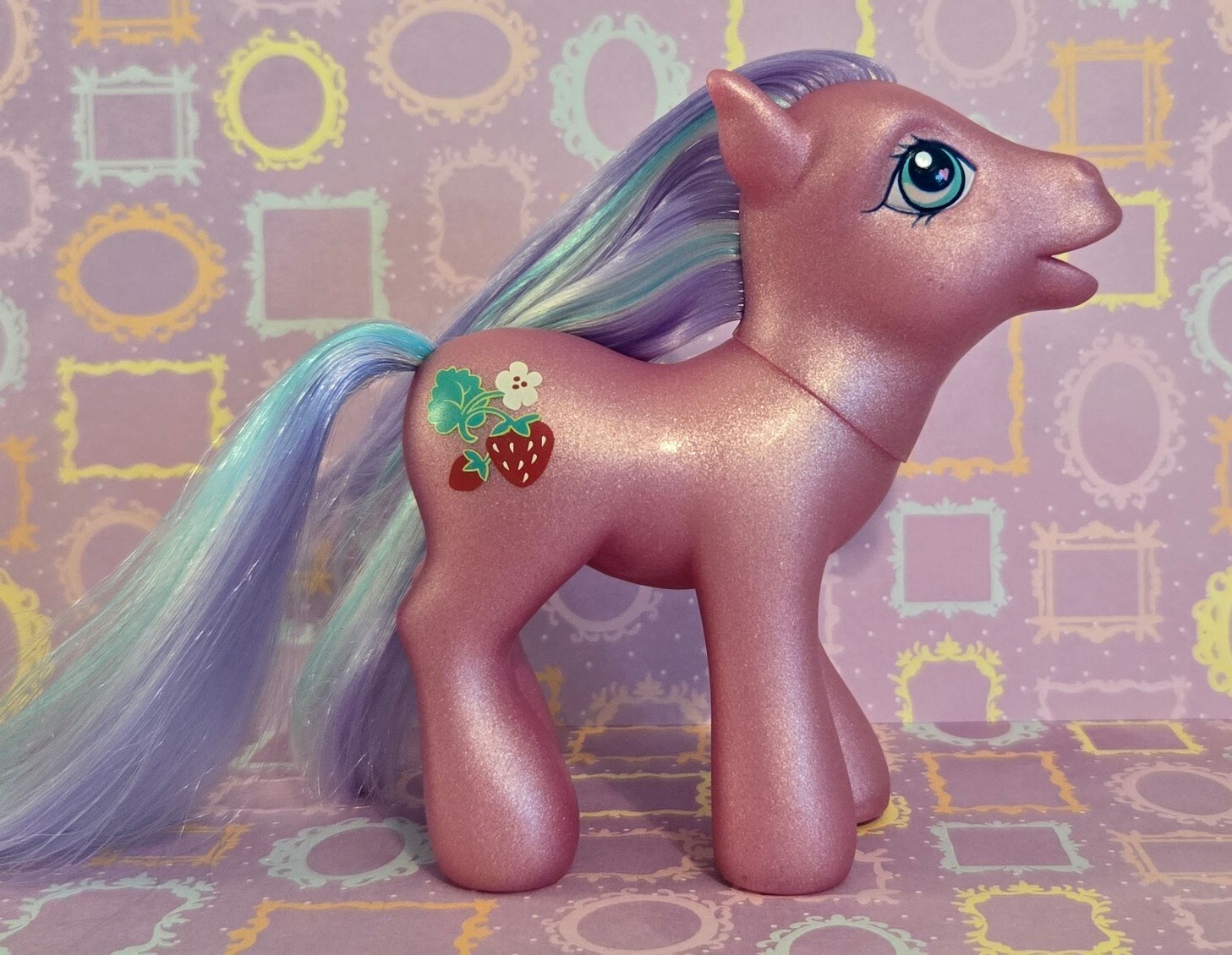 G3 My Little Pony SWEETBERRY II 🍓 2005 Birthday Celebration *Loose Pony ...