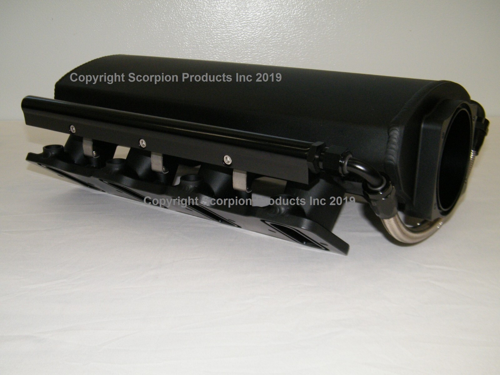 LS Fabricated Aluminum Intake LS1 LS2 LS6 5.3 6.0 Fuel Injection 102mm ...