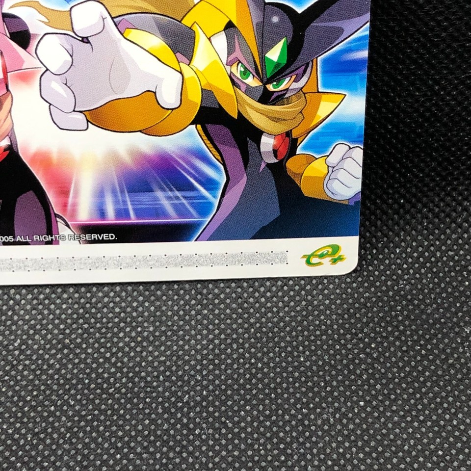 Forte Cross Megaman Mega Man Exe 5 Special Card e136-D001 japanese ...