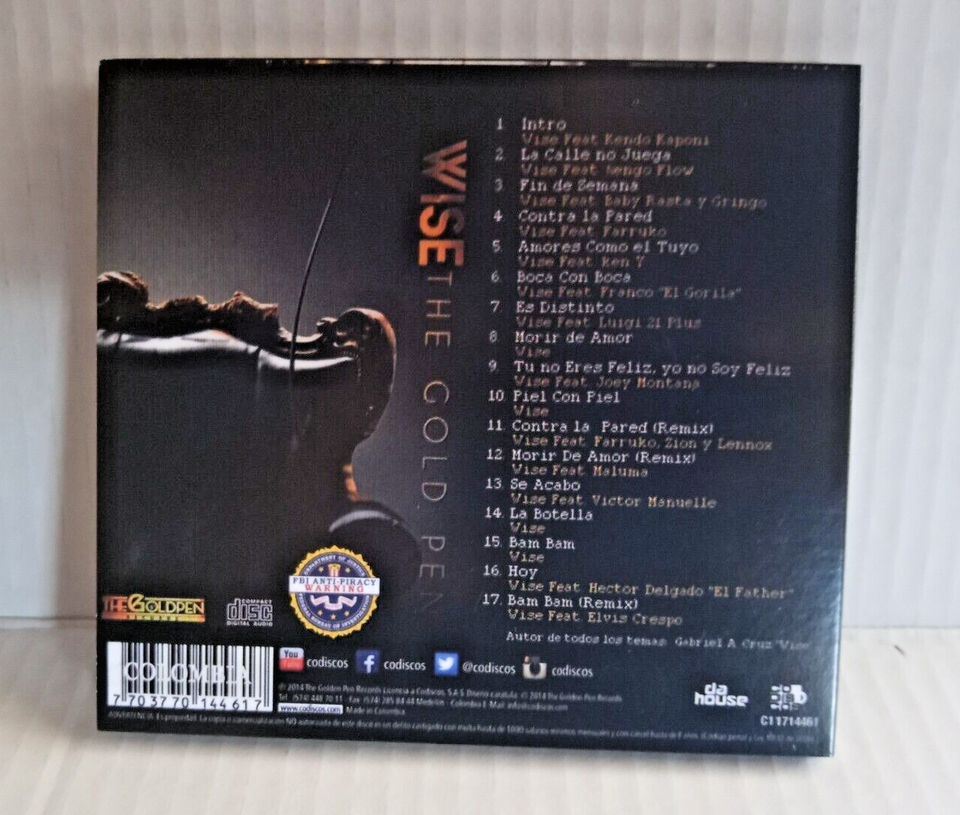 Wise The Gold Pen Colombian Edition | eBay