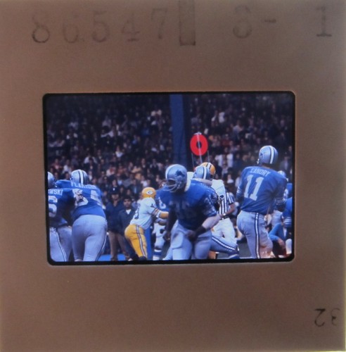 GREG LANDRY ED FLANAGAN DETROIT LIONS ORIGINAL SLIDE 1 | eBay