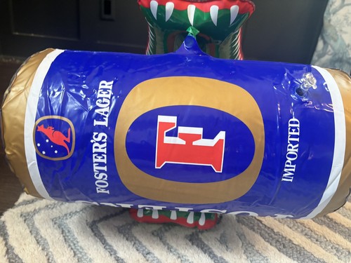 Inflatable Foster’s Lager Crocodile With Beer Can Decoration | eBay