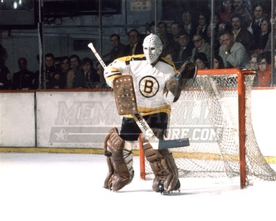 Jacques Plante Boston Bruins goalie in net 8x10 11x14 16x20 photo 616 ...