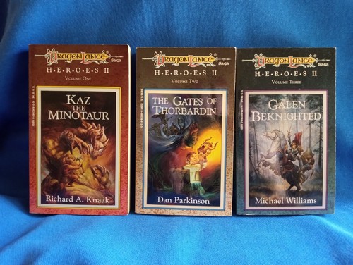 Dragonlance | Heroes II Vols 1 2 3 | Minotaur Thorbardin Beknighted PB ...
