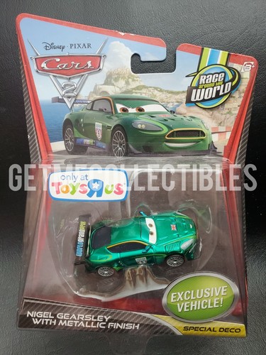 DISNEY PIXAR CARS NIGEL GEARSLEY METALLIC FINISH TOYS R US DELUXE PC ...